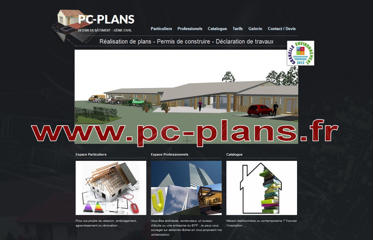 PC-PLANS - Dessin en Bâtiment et Génie Civil